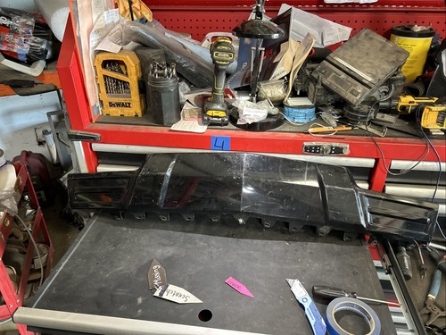 Genuine GM Black Front Bumper Impact Bar Skid Plate 23324216 | eBay