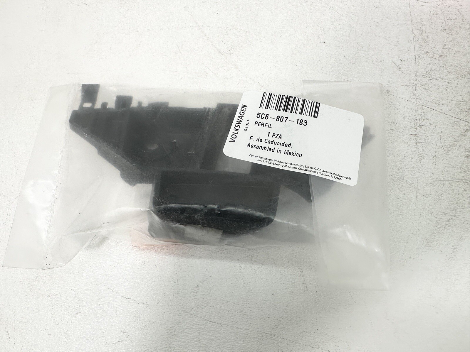 Genuine OEM VW 5C6-807-183 Driver Front Bumper Cover Bracket 2011-18 ...