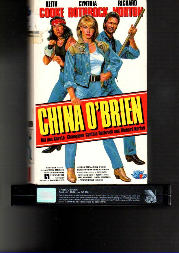 Cynthia Rothrock 2014 Street Queen & Killer Von Godfrey Ho DVD