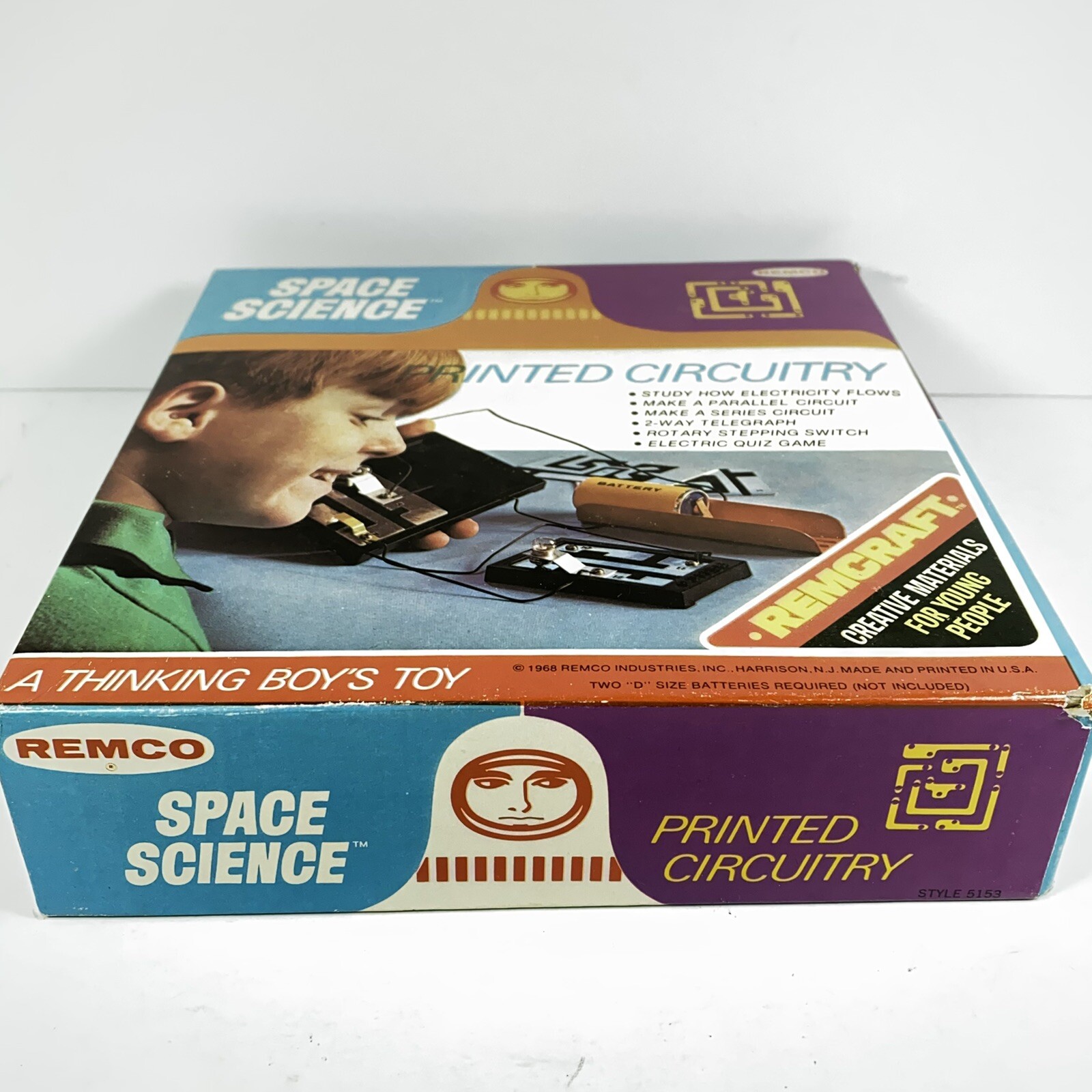 Vintage 1960’s Remco Printed Circuitry Set No. 5153 Space Science ...