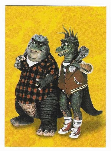 1992 Pro Set Dinosaurs TV Sitcom Robbie Sinclair Earl Sinclair The ...