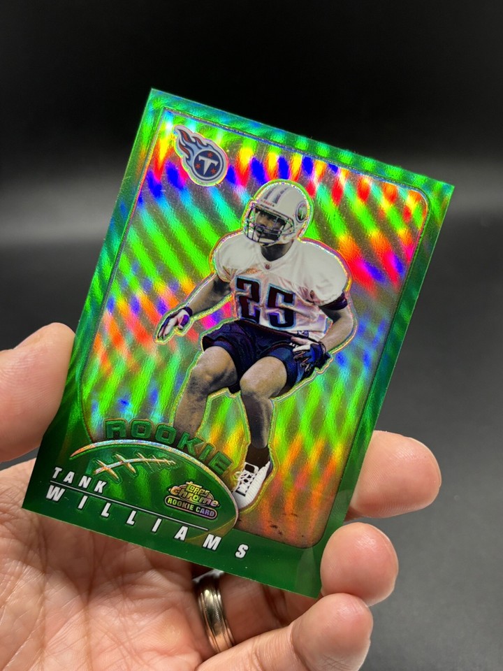 2002 Topps Chrome REFRACTOR #265 Tank Williams RC Tennessee Titans | eBay