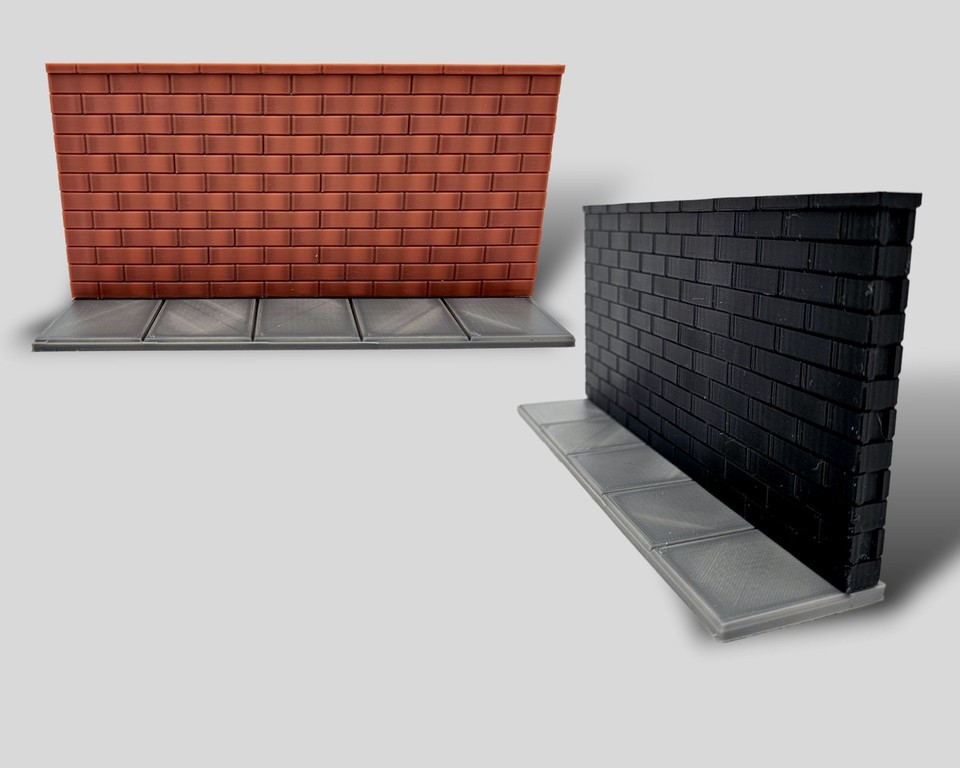 Model Wall for model displays, tagging, graffiti, painting, miniatures ...