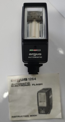 Vintage ARGUS Photo Camera Flash Model 1264 - Photography - Untested | eBay
