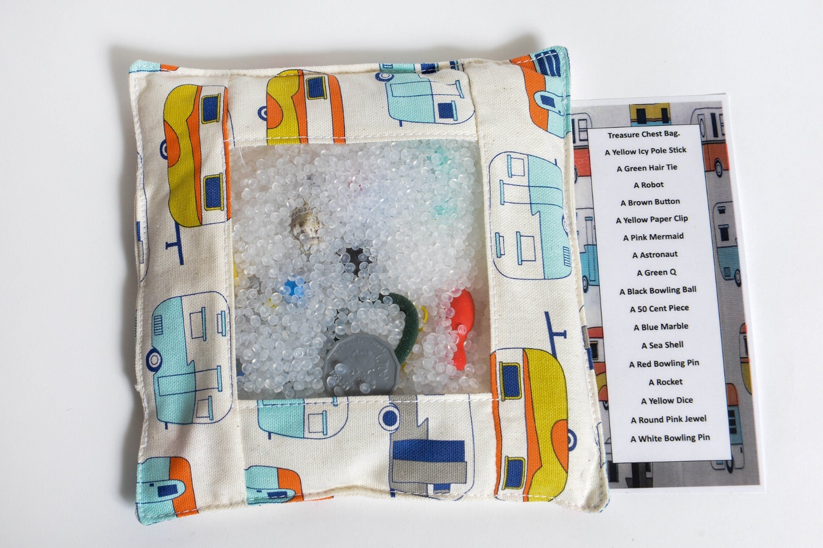 SENSORY TACTILE Treasure Chest Bag - Autism Dementia Asperger's Special ...