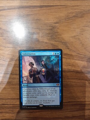 subornation carte magic francaise neuve mythic rare 0077 2023 | eBay