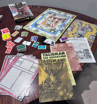Talisman 2nd edition bundle Talisman City Talisman Adventure! | eBay