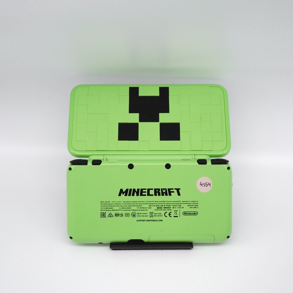 Nintendo "New" 2DS XL LL Minecraft Green Console Creeper Edition (USA ...
