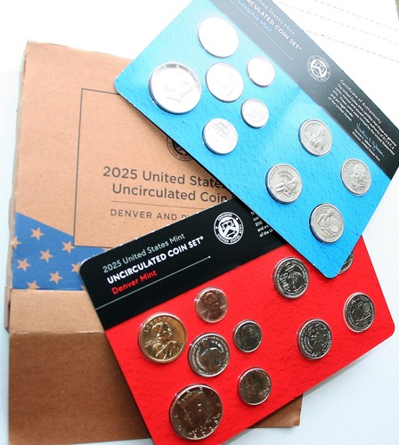 2025 Uncirculated Coin Set US Mint PD 20 Coin Actual Set Shown Last ...