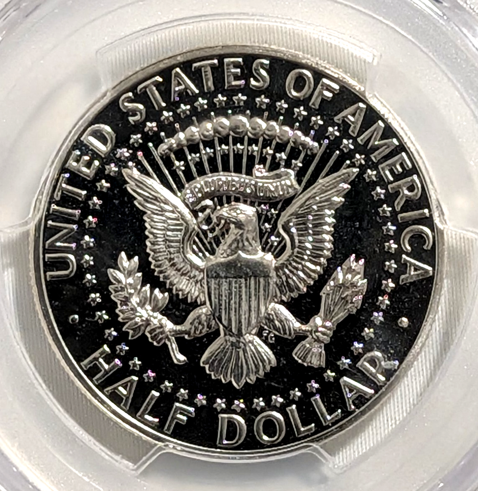 1964 Accented Hair PCGS PR66 Kennedy Proof Silver Half Dollar Light ...