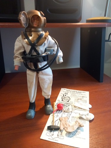 Vintage Action Man Deep Sea Diver Outfit. (NO FIGURE INCLUDED) | eBay UK