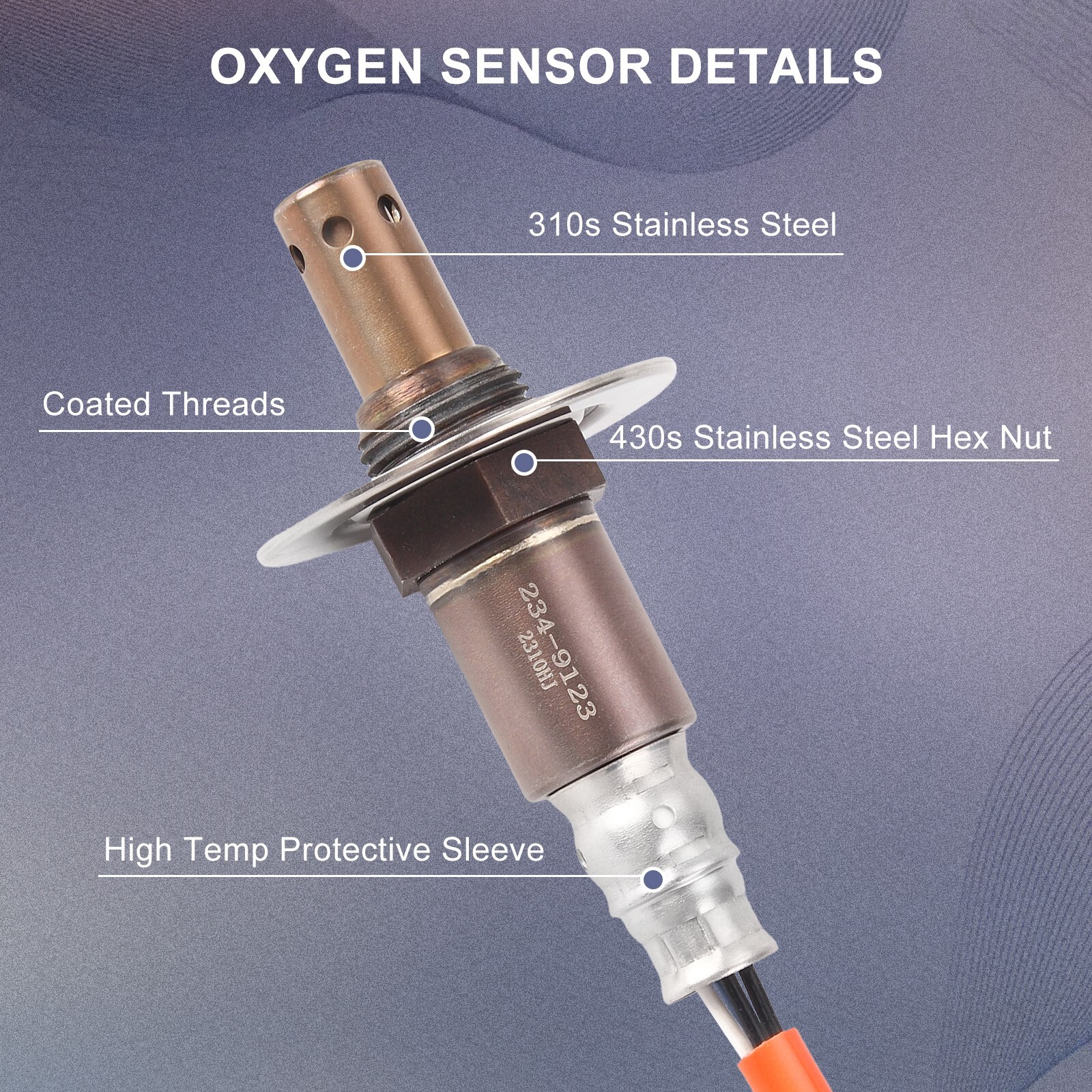 2x O2 Oxygen Sensor Up Downstream For 2006-2011 Subaru Impreza 234-9123 ...