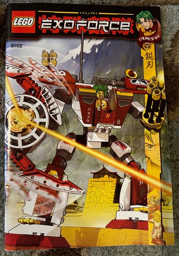 2 sets of LEGO Exo-Force: Blade Titan (8102), Claw Crusher (8101) | eBay