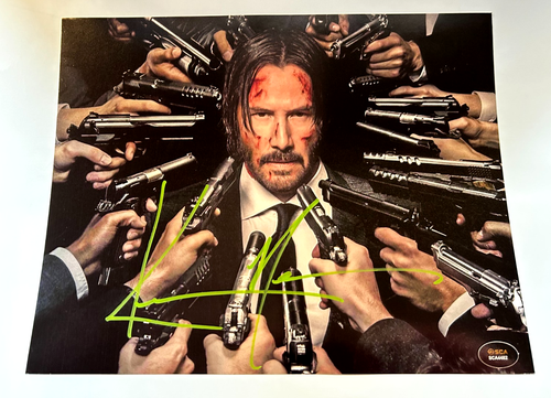 KEANU REEVES Signed (John Wick) 8x10 inch Authentic Autograph w/COA | eBay