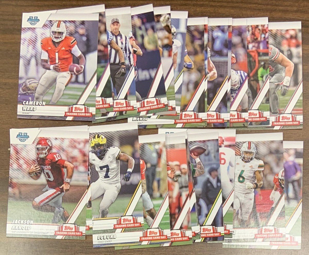 College Football Cards