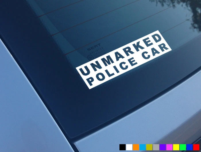 Police Bumper Stickers