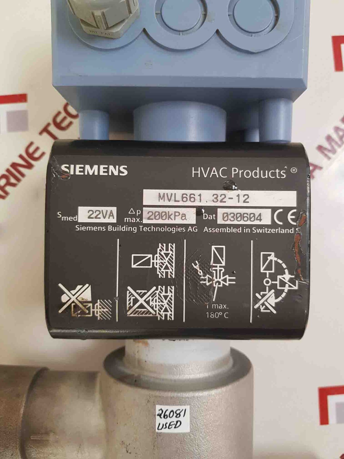 Siemens mvl661.32-12 electronically operated valve | eBay