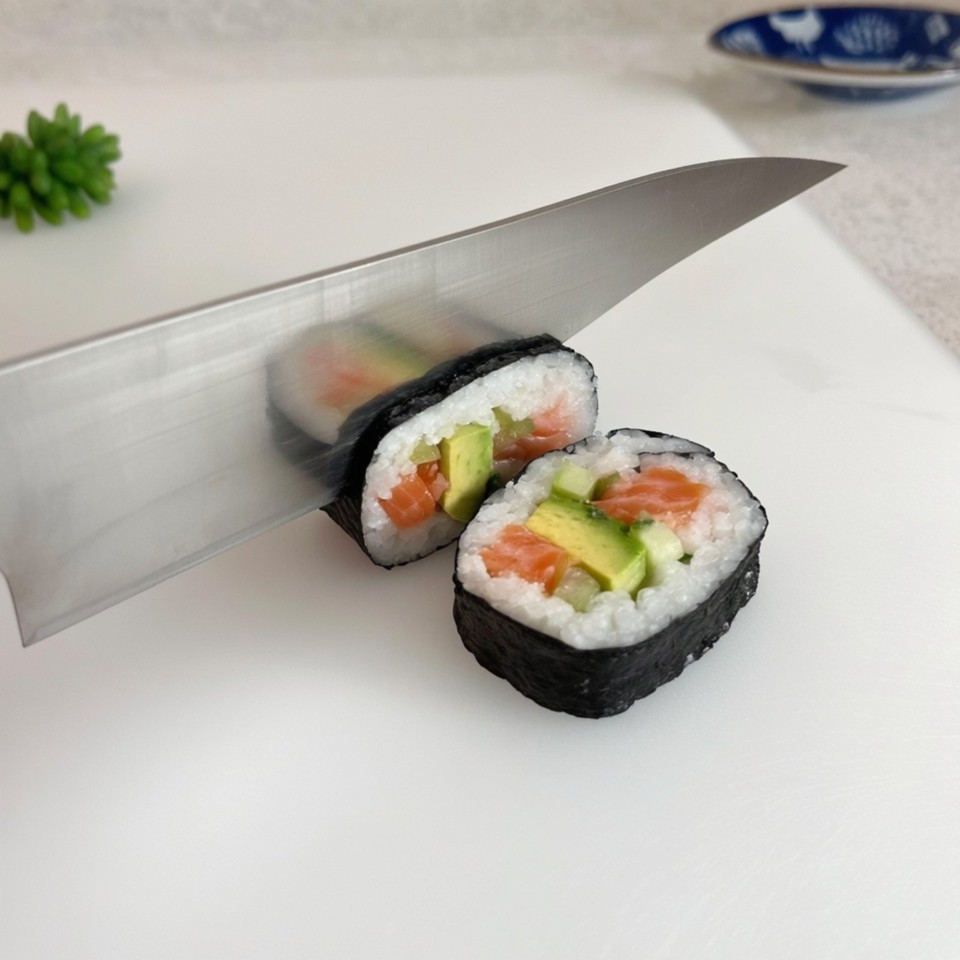 Sushi Rolling Machine-Includes 18 Pc. Sushi Gift Set-Non-Stick Silicone ...