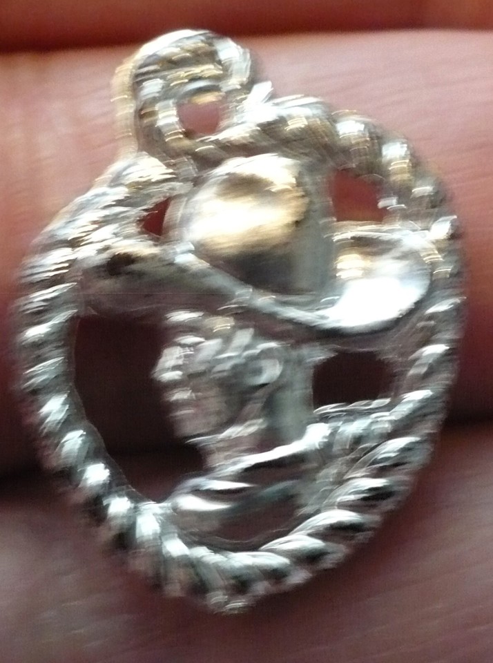 VINTAGE COWBOY HEAD IN LASSO ROPE 1" GUMBALL CHARM SILVER PLASTIC | eBay