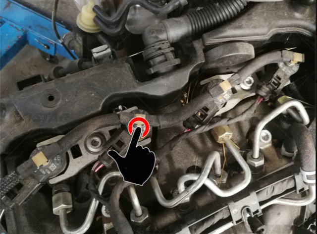 VW Audi TDI 2.0L Diesel Fuel Injector Return Line Kit - Fittings + Hose ...