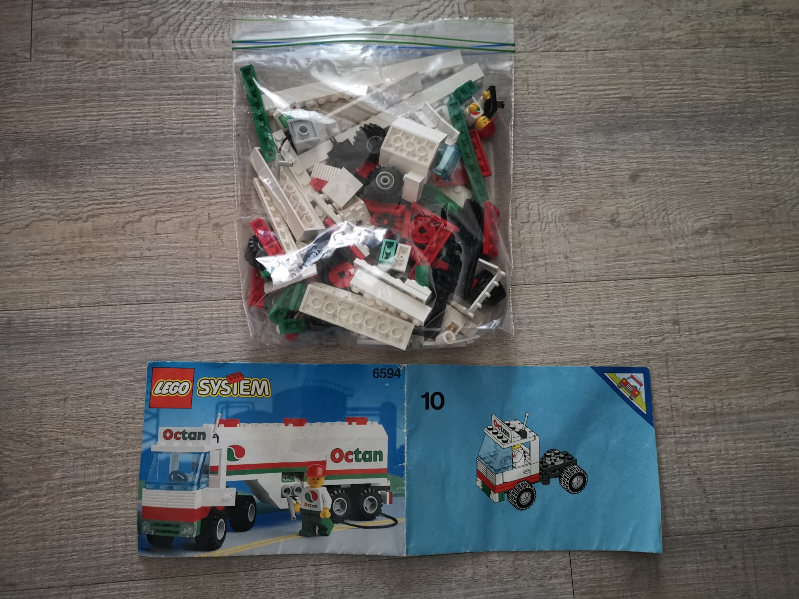 LEGO 6594 Octan Tank-Truck Gas Transit | eBay