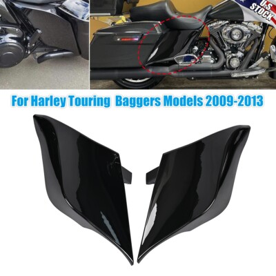 Stretched Extended Side Cover Panel Kit For Harley Touring Street Road ...