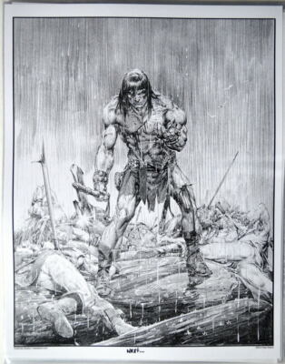 CONAN The BARBARIAN - NEXT... PRINT Neal Adams art 2012 | eBay