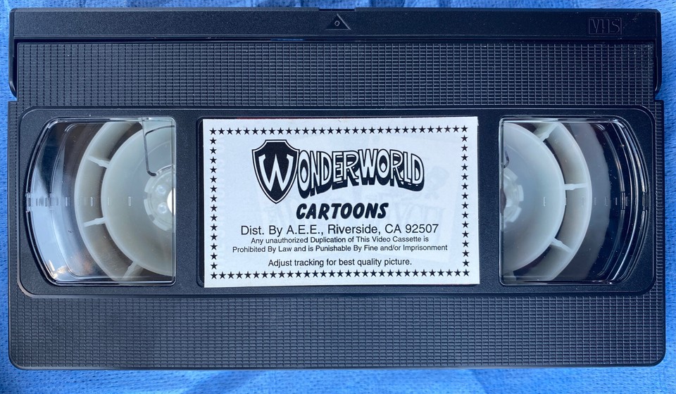 Wonderworld Cartoons - VHS The Clever Turtle & More 1990 Classic ...