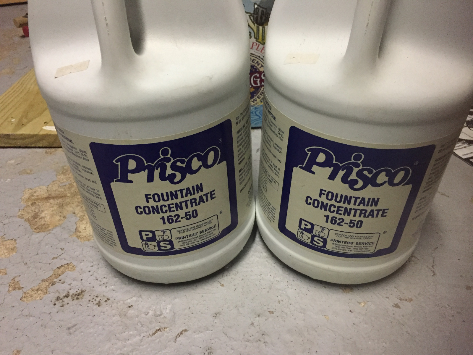 Prisco Fountain Concentrate 1620-50 2 jugs | eBay