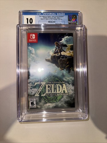 PERFECT GRADE CGC 10 A++ The Legend of Zelda: Tears of the Kingdom ...