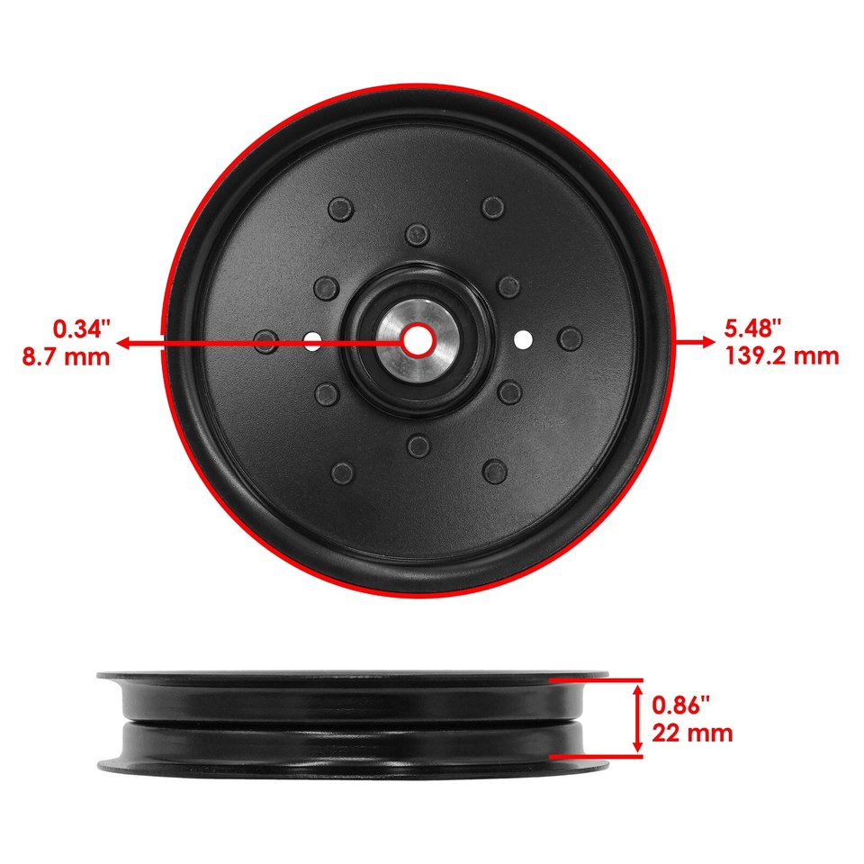Caltric 38297 Deck Pulley for Bobcat 633003 36" / 633400 36" 54" 61" | eBay