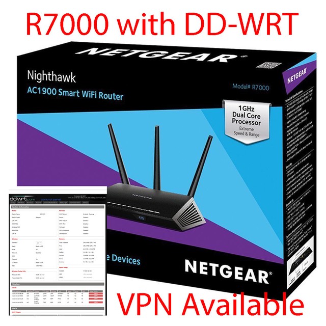 NETGEAR R7000-100PAS 1300 Mbps 4-Port Gigabit Wireless Router (R7000 ...