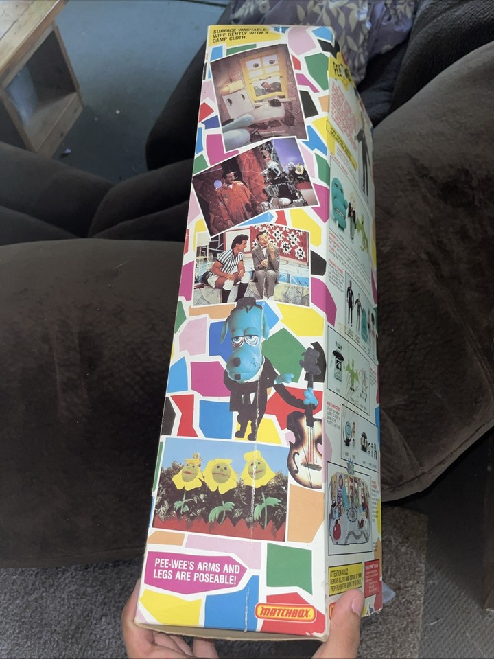 1988 PEE-WEE HERMAN 17"T ACTION FIGURE NON-TALKING POSEABLE Arms & Legs ...