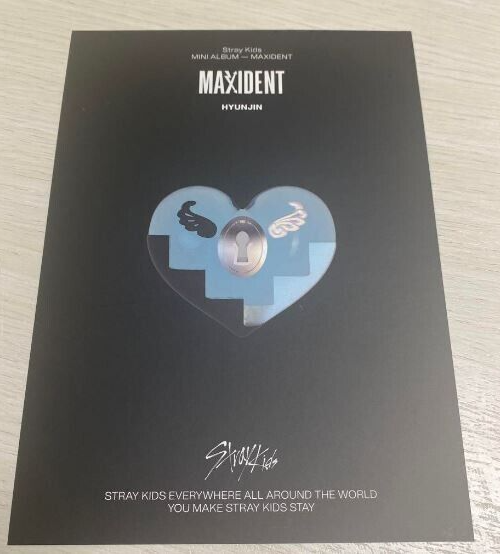 Stray Kids Bang chan Maxident JPN Limited Official Mini Poster New | eBay