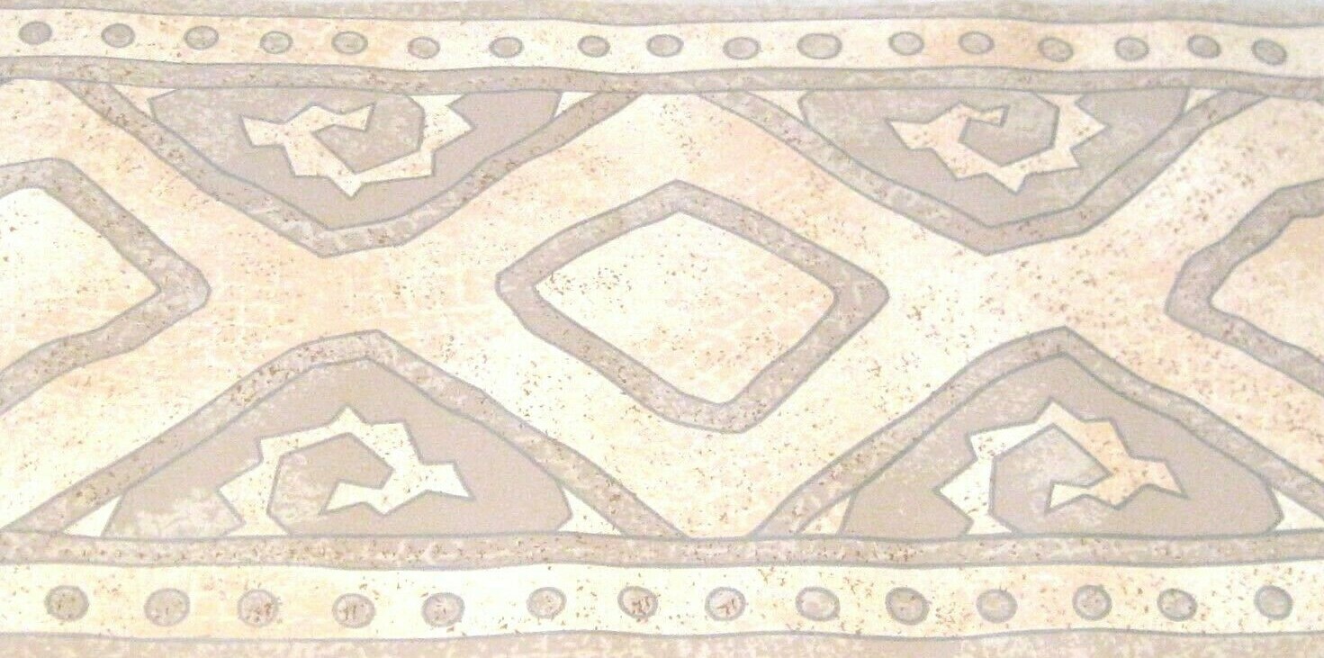 Eisenhart Wallpaper Border Geometric Abstract Shapes Stone Grey Gray ...