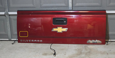 2014-2018 CHEVY SILVERADO / GMC SIERRA TAILGATE W/REVERSE CAMERA - RED ...