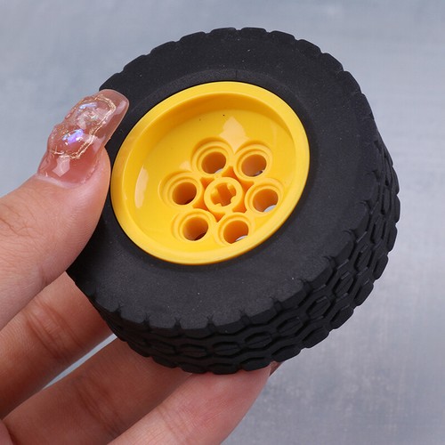 MOC Technical Tire Wheel Hub Bricks Car 32019+86652 Construction ...