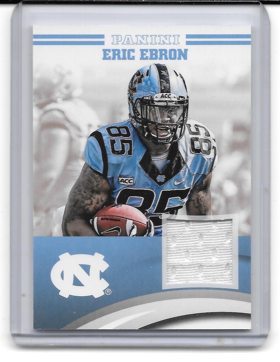 2016 Panini North Carolina Tar Heels - Memorabilia Eric Ebron #EE-NC ...