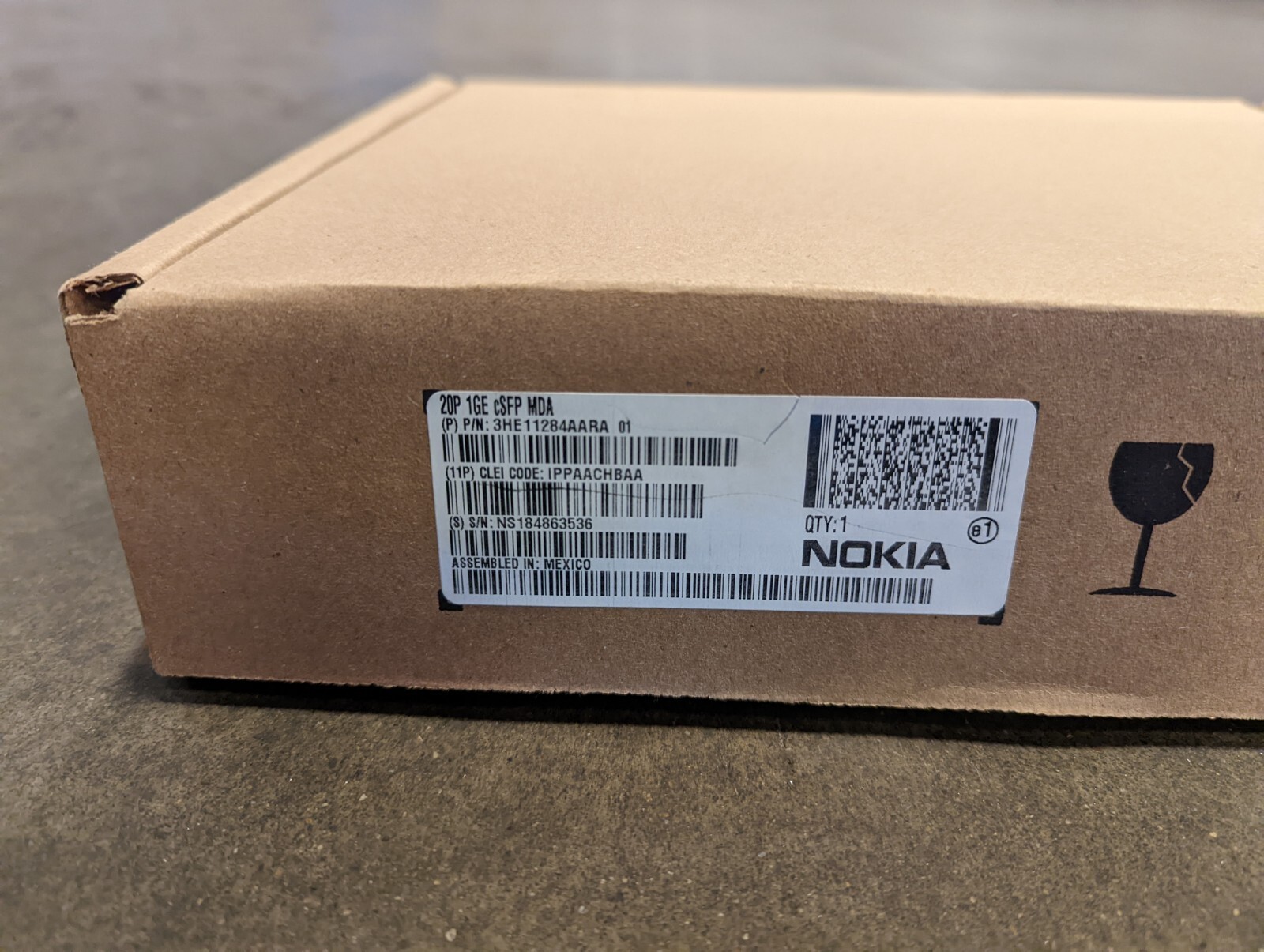 Nokia 3HE11284AA IPPAACH 7250 IXR-R6 20 x GE cSFP MDA *RH060122 for ...