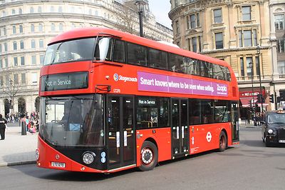 New bus for London - Borismaster LT270 6x4 Quality Bus Photo | eBay UK