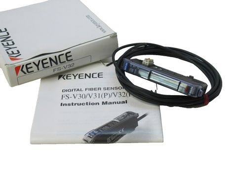 (NEW) KEYENCE FS-V32 , FSV32 Fiber Optic Sensor | eBay