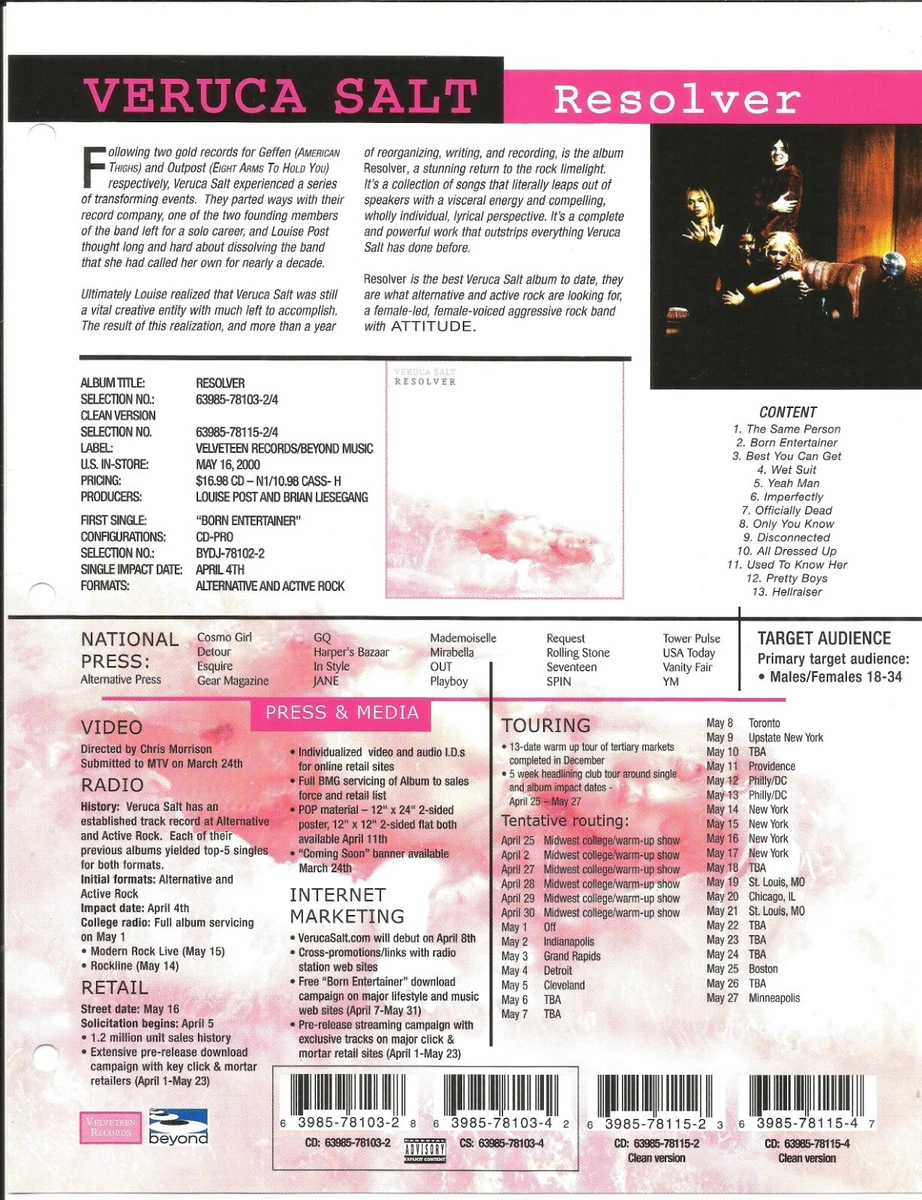 Veruca Salt Resolver