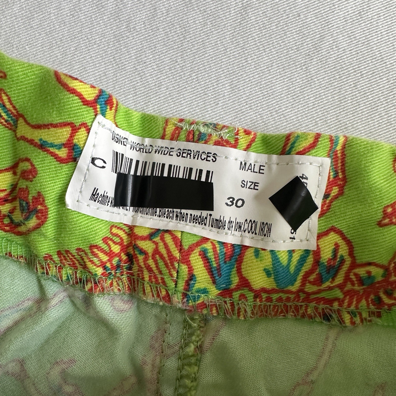 Disney Cast Member Costume DINOLAND Animal Kingdom Shorts Uniform 3D | eBay