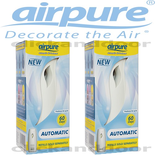 5 X AIRPURE AUTOMATIC SPRAY REFILLS 250ML AIR FRESHNER AIRPURE CHOSE ...