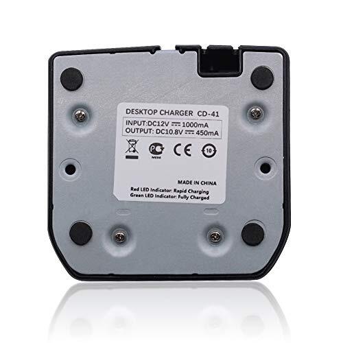 CD-41 Charger Compatible for VX-8R VX-8DR VX-8GR VX-8E VX-8DE VX-8GE FT ...