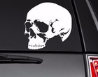 Skull Decal Sticker for Macbook Pro Air iPad Laptop Car Truck ...