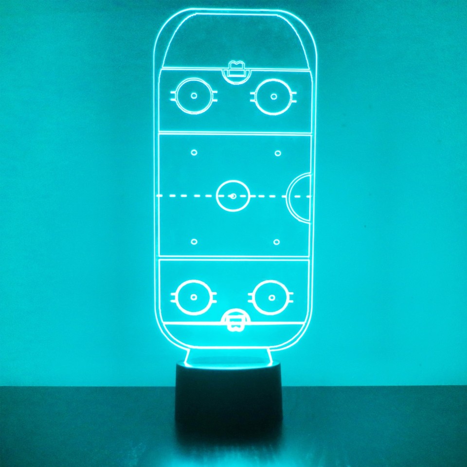 St. Louis Blues, Night Light, Personalized FREE - NHL Hockey LED Sports ...
