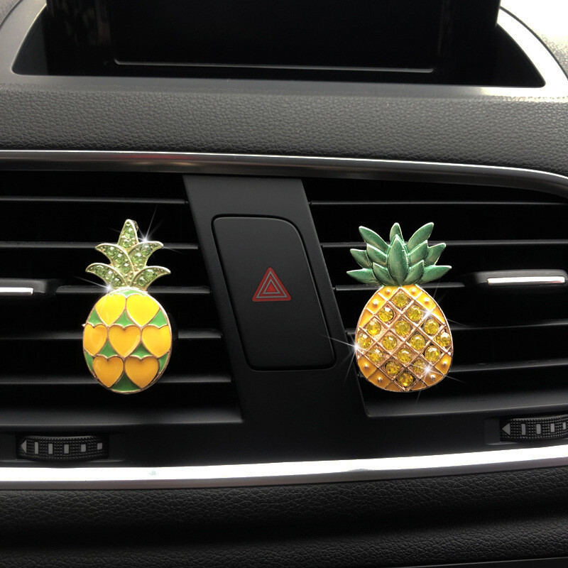 Premium Car Air Freshener Pineapple Scent Long-lasting Fragrance ...