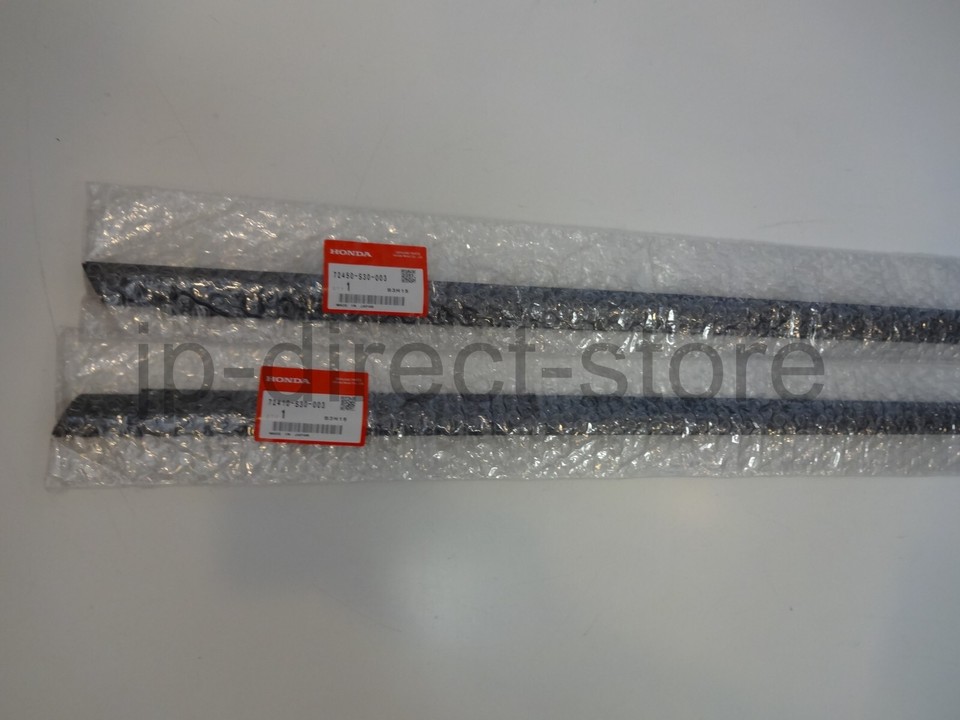 Genuine Honda 96-01 PRELUDE BB6 BB8 SIR Front Door Window Molding Pair ...