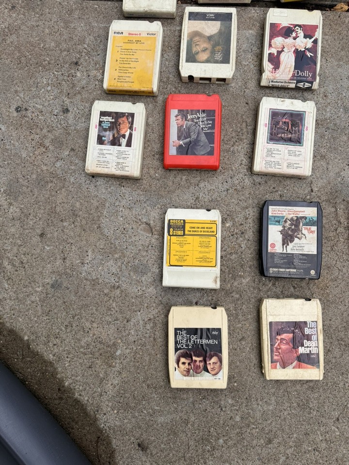 8- track tapes ( 51 tapes in total ) | eBay